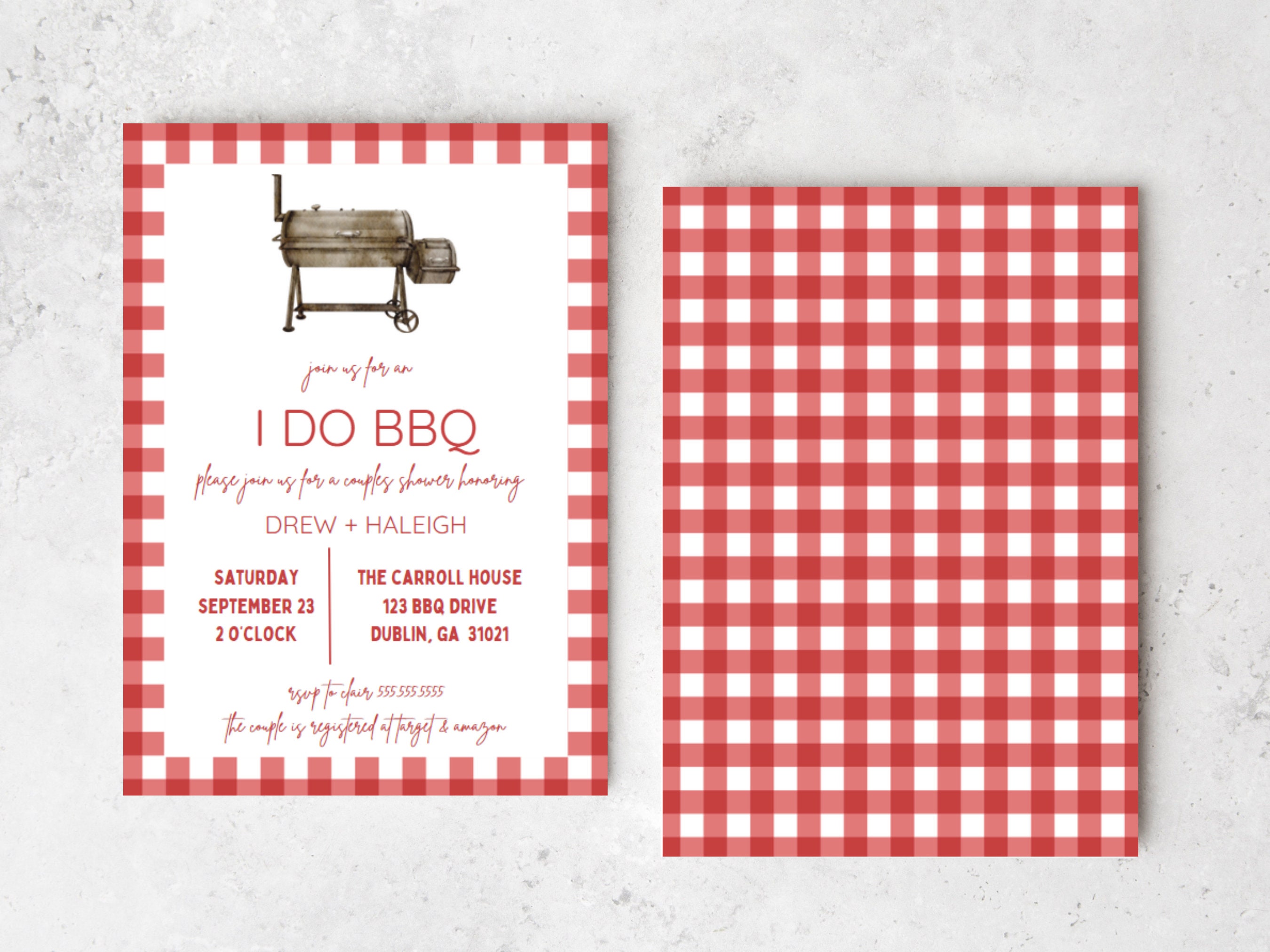 I Do BBQ Invitation Template I Do BBQ Couples Shower Invitation Wedding ...