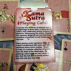 Vintage/old Kama Sutra Playing Cards - Etsy