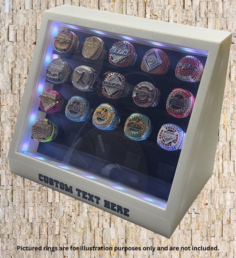 Custom Championship Ring Display Box - Etsy