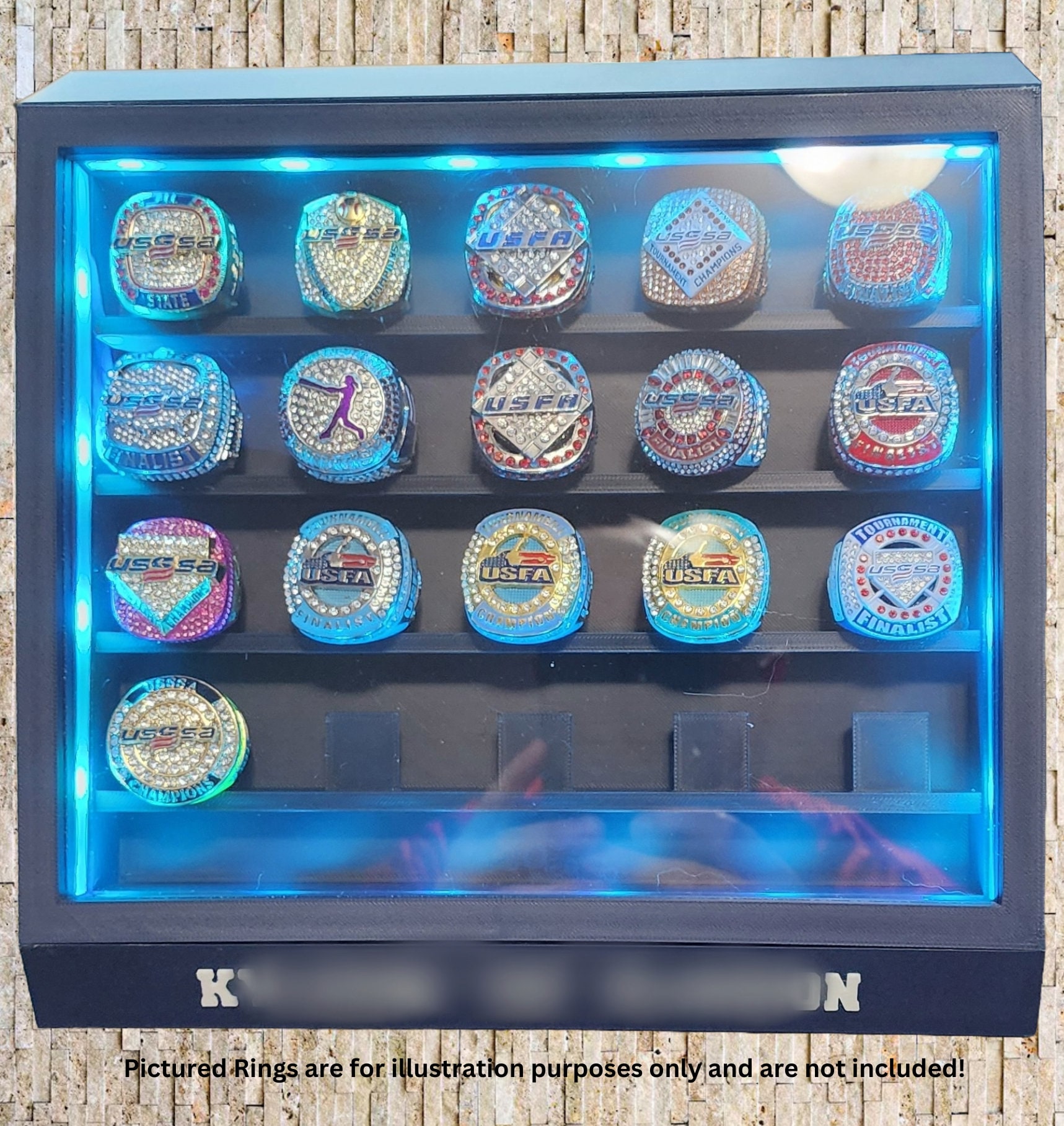 Custom Championship Ring Display Box - Etsy