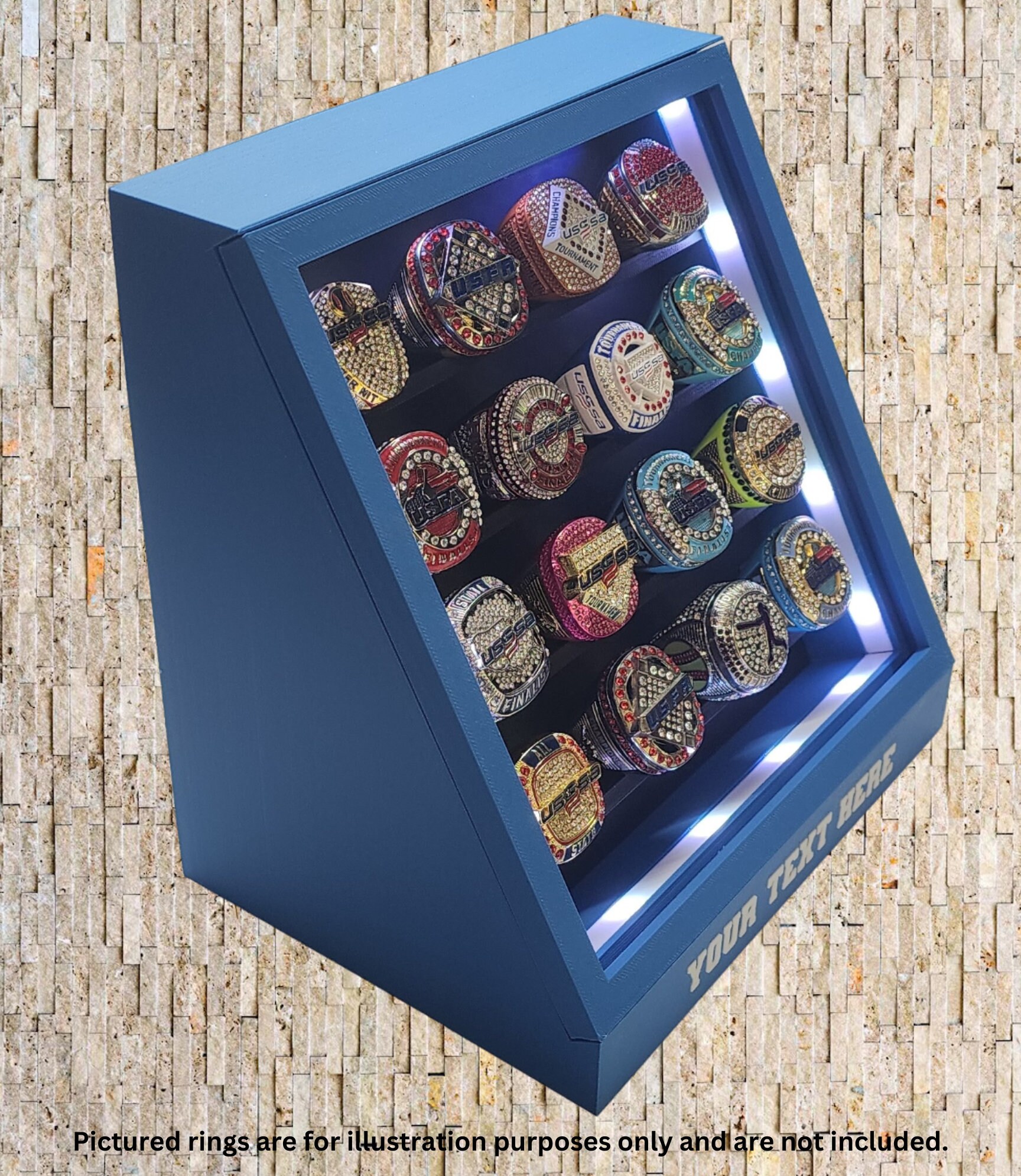 Custom Championship Ring Display Box - Etsy