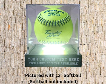 Baseball Home Run Trophy Ball Holder Protective Display Case-free ...