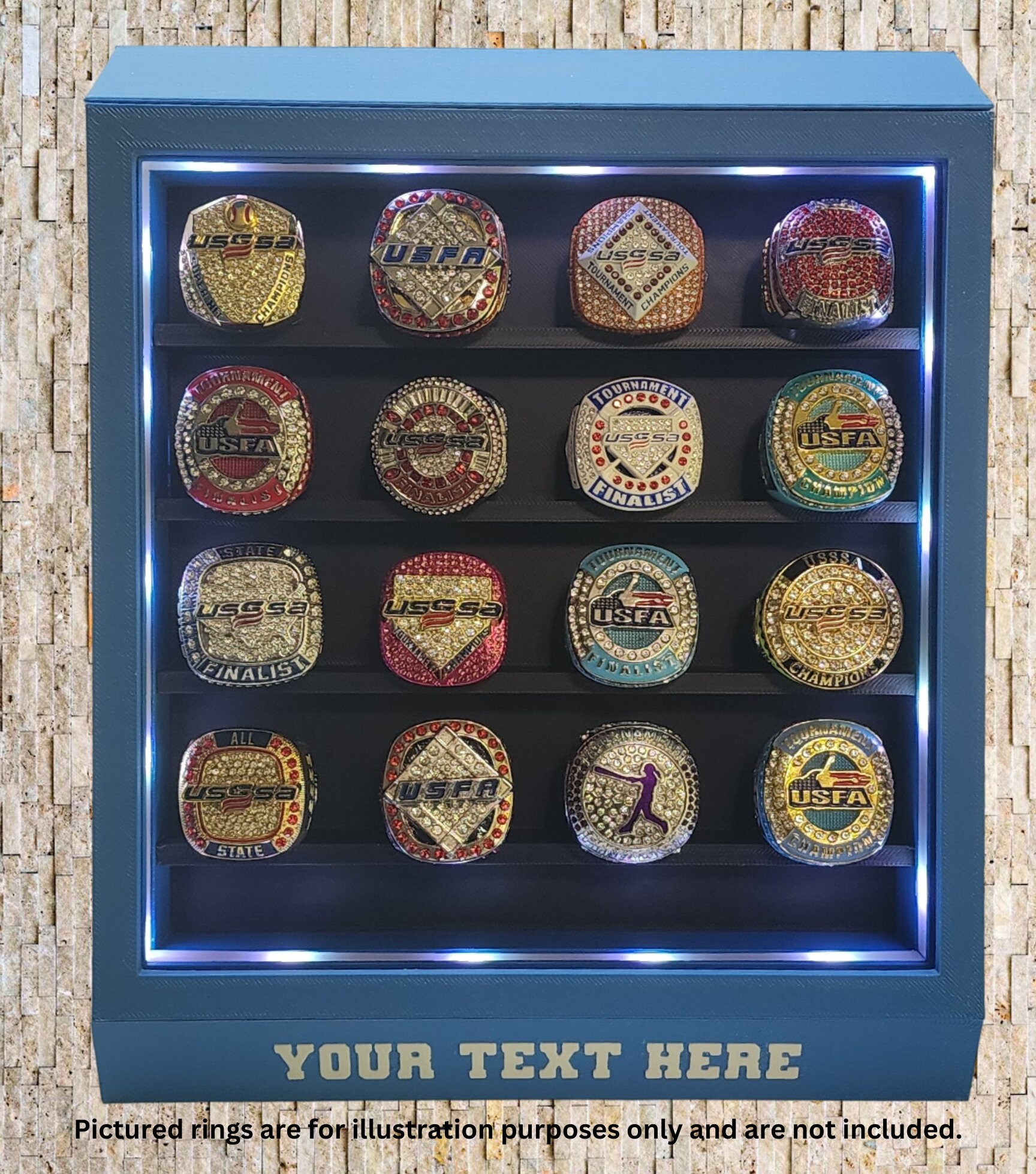 Custom Championship Ring Display Box - Etsy