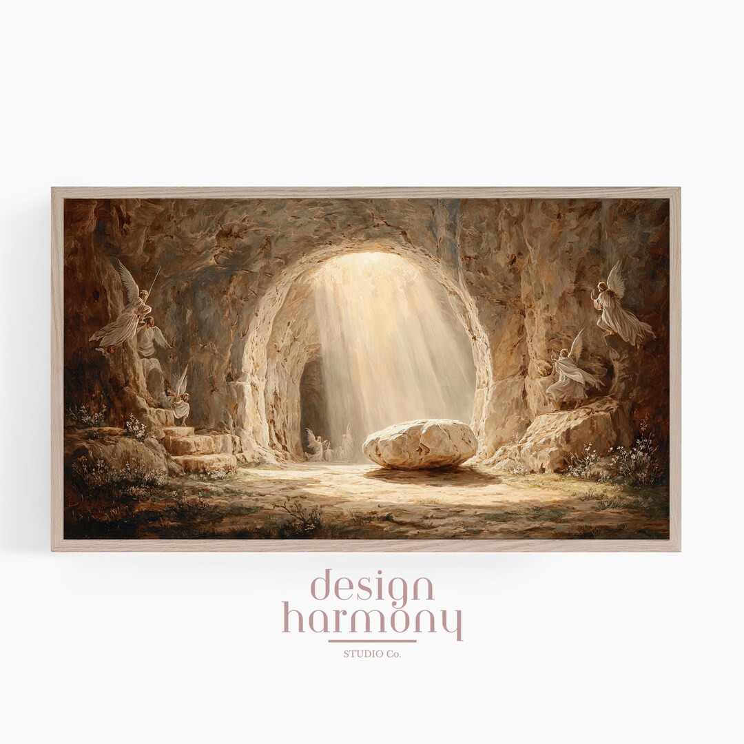 Resurrection Frame TV Art | Christian Samsung the Frame Art | Easter ...