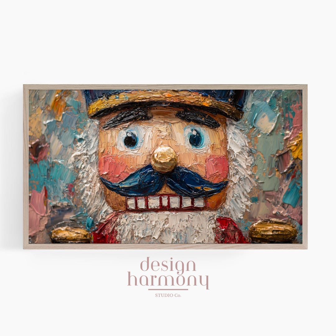 Nutcracker Artwork, Traditional Oil Painting, Multicolored, Digital Art ...