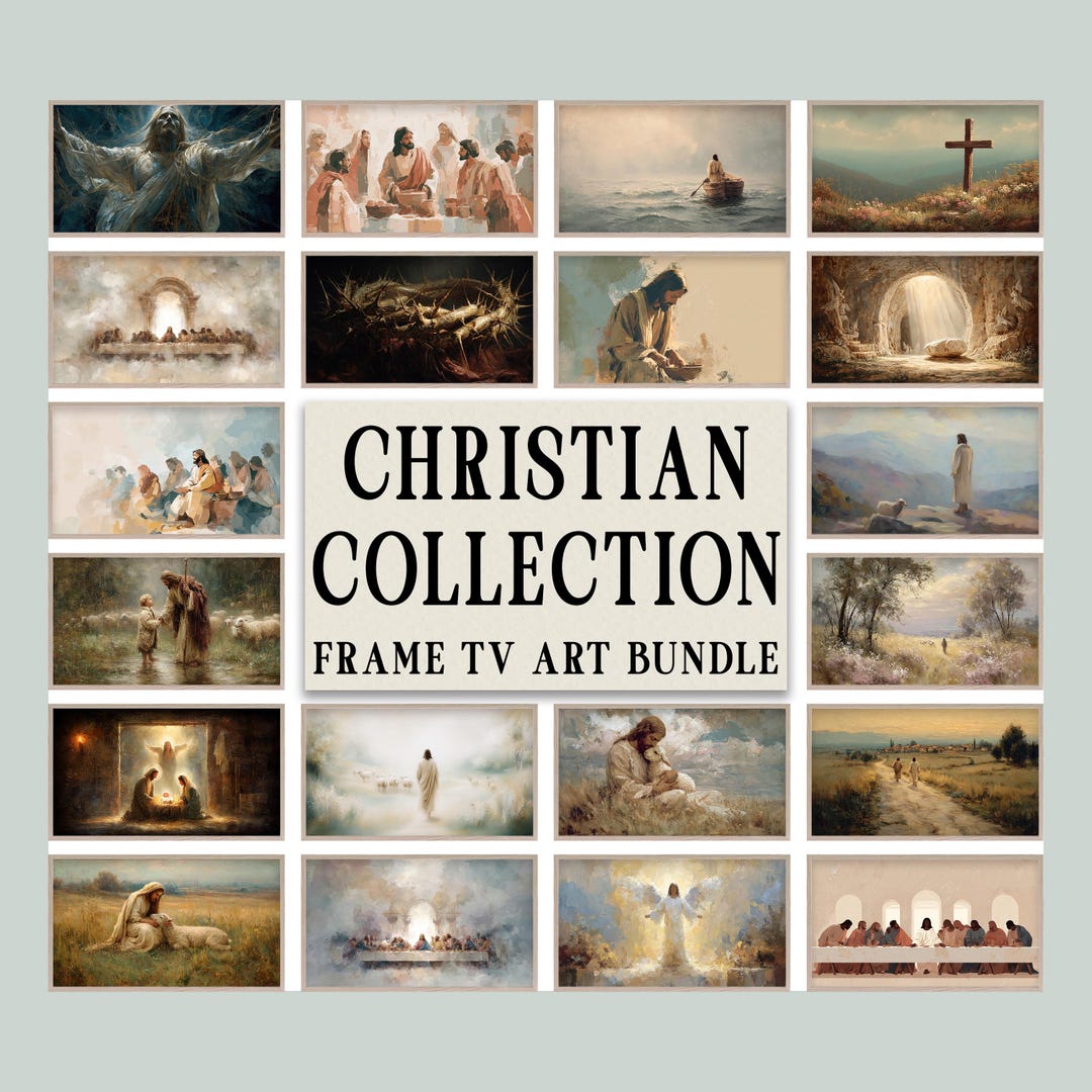 Christian Frame TV Art Collection | Faith Based Digital Art for Samsung ...