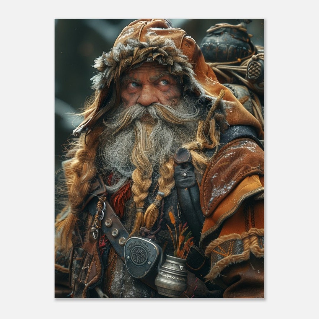 Dwarven Explorer on Premium Matte Paper Poster - Etsy
