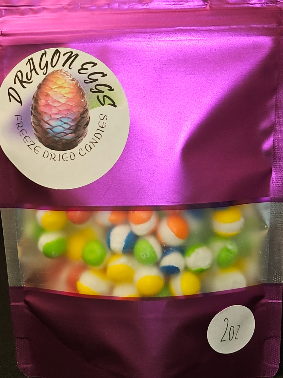Tropical Crunch Eggs Freeze Dried Candy Made by Www.dragoneggscandy.com ...