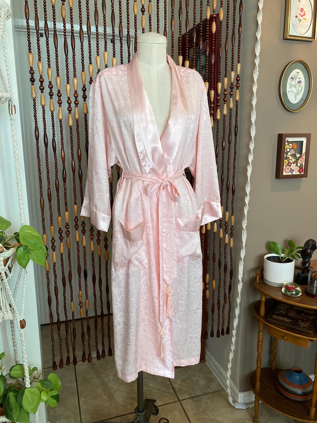80’s Victoria’s Secret Robe Vintage Victoria’s Secret Satin Robe 80’s ...