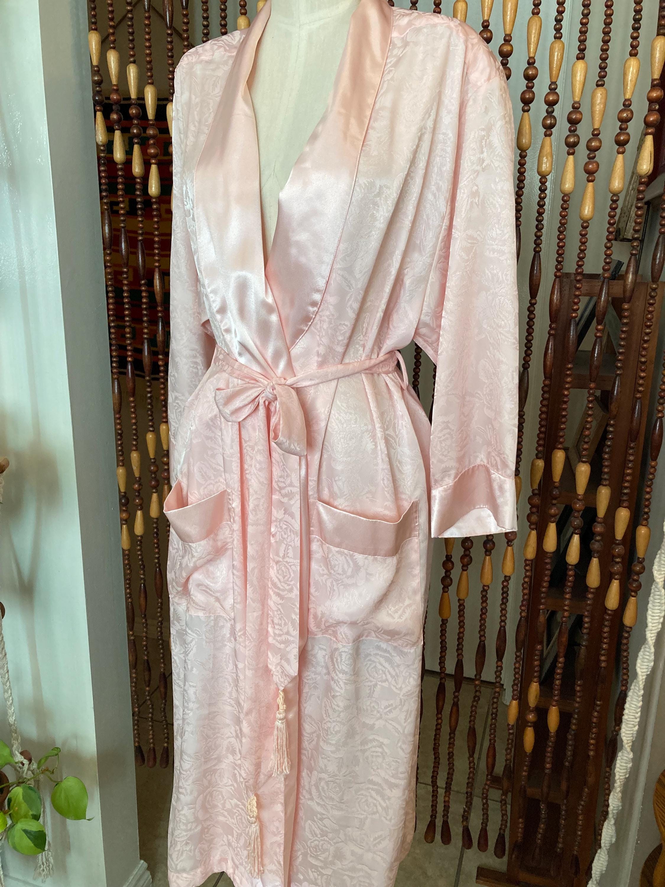 80s Victorias Secret Robe Vintage Victorias Secret Satin Robe 80s ...