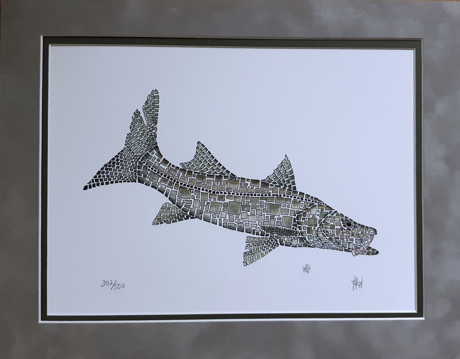 Tarpon, Bonefish, Snook, Permit, and Redfish Watercolor Fine Art Prints ...