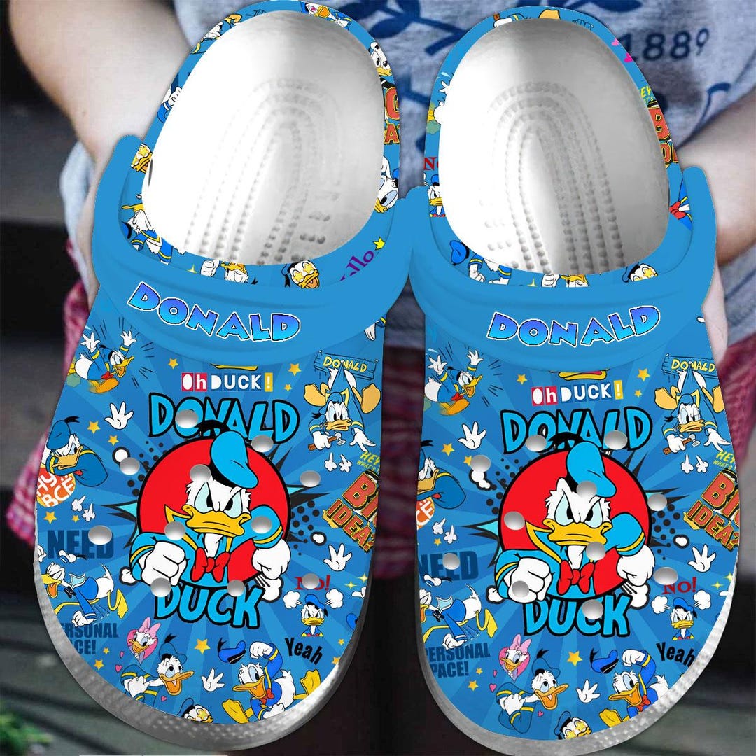 Donald Duck Shoes, Disney Duck Sandals, Daisy Duck Summer Shoes, Disney ...