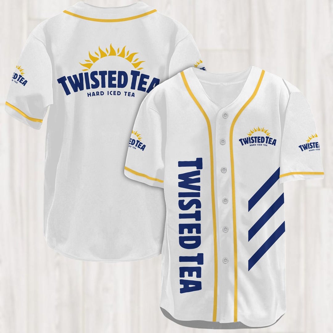 Twisted Tea Baseball Jersey, Twisted Tea Jersey Shirt, Twisted Tea ...