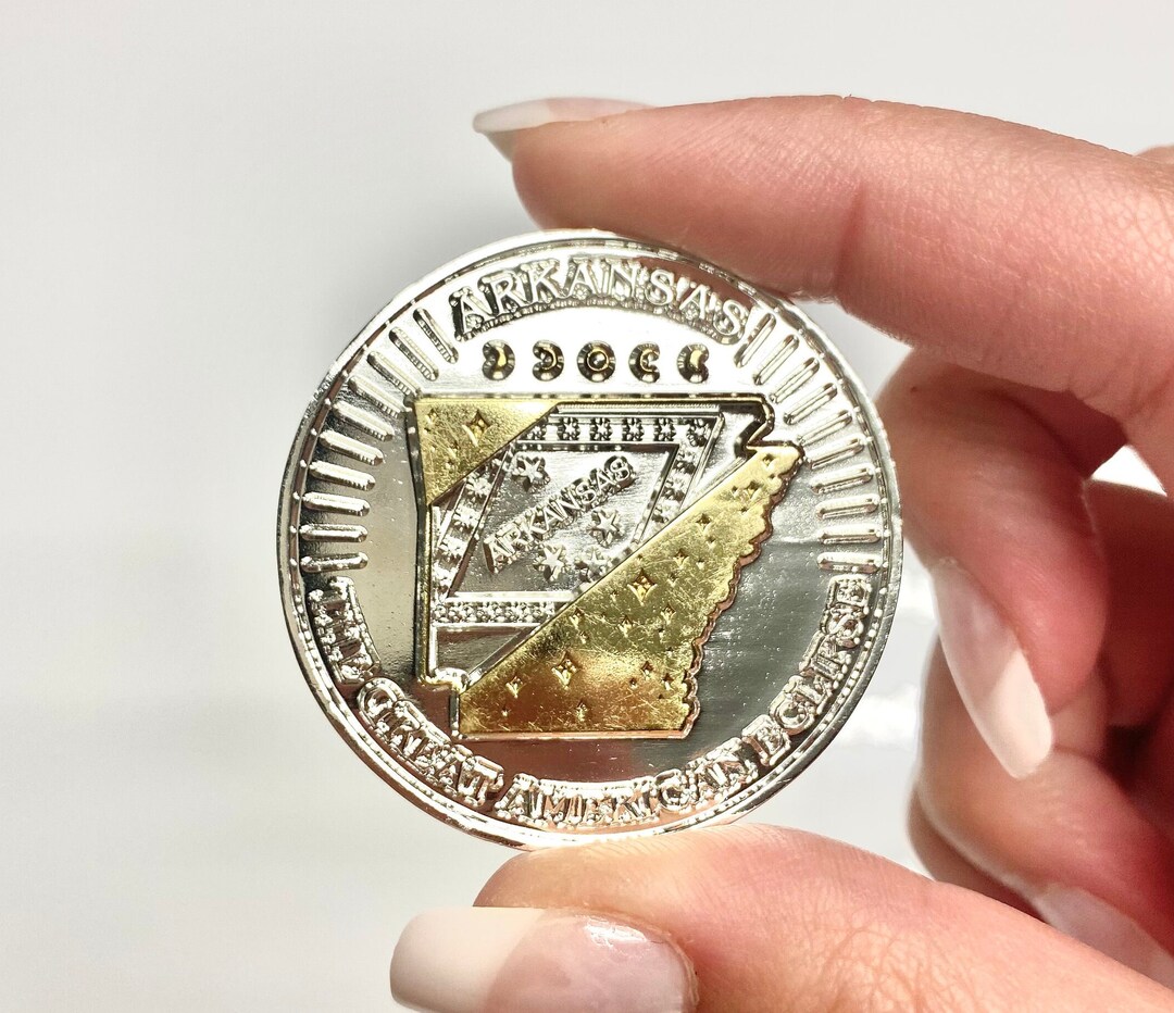LAST CHANCE Arkansas 2024 Total Solar Eclipse Celestial Event Coin ...