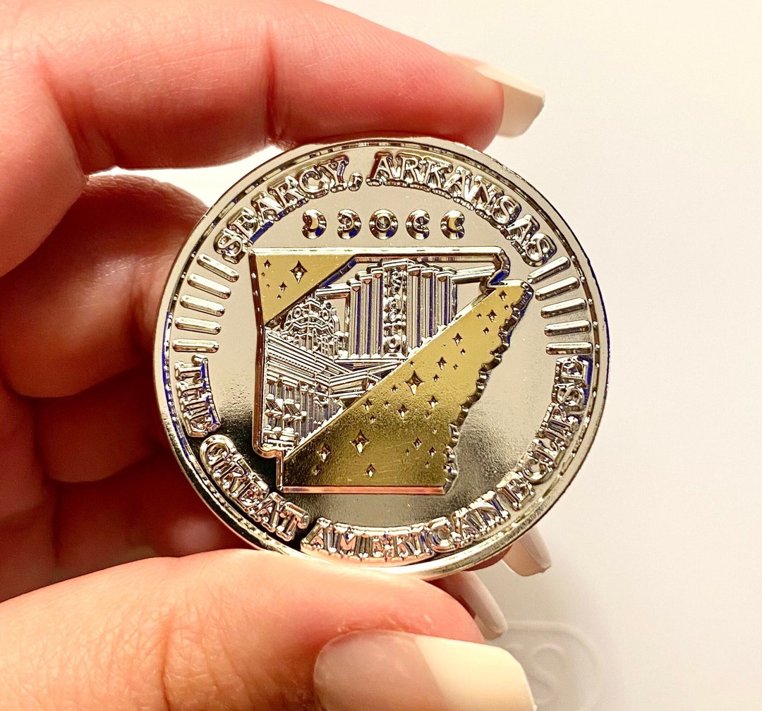 Searcy Arkansas 2024 Total Solar Eclipse Commemorative Coin - Etsy