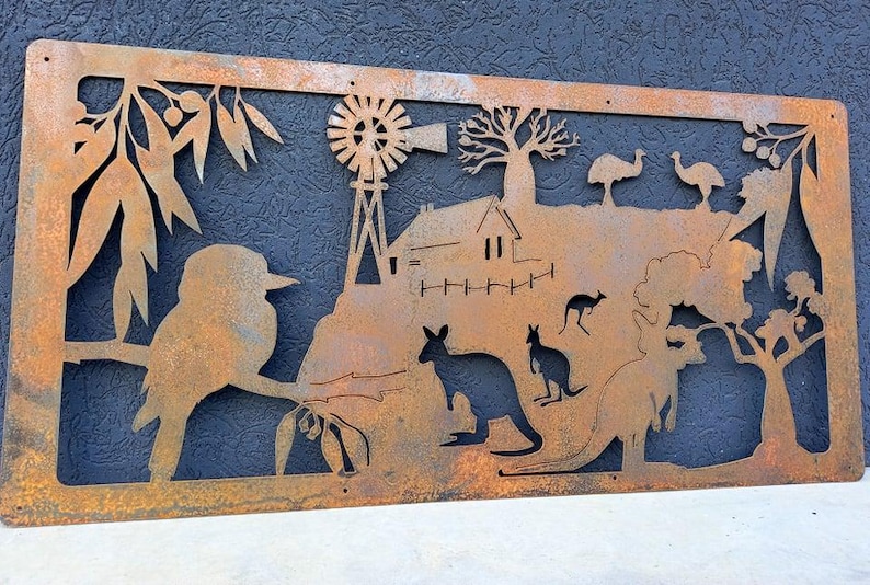 CNC DXF CUTTINGFILE- Australian Landscape / Outback Design Bundle Pack ...