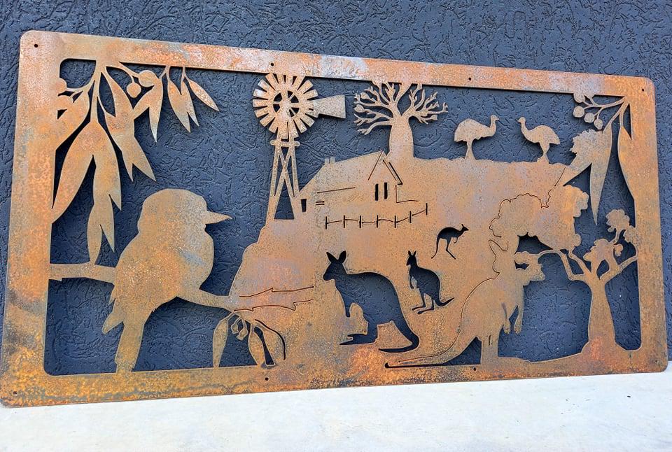 CNC DXF CUTTINGFILE- Australian Landscape / Outback Design Bundle Pack ...