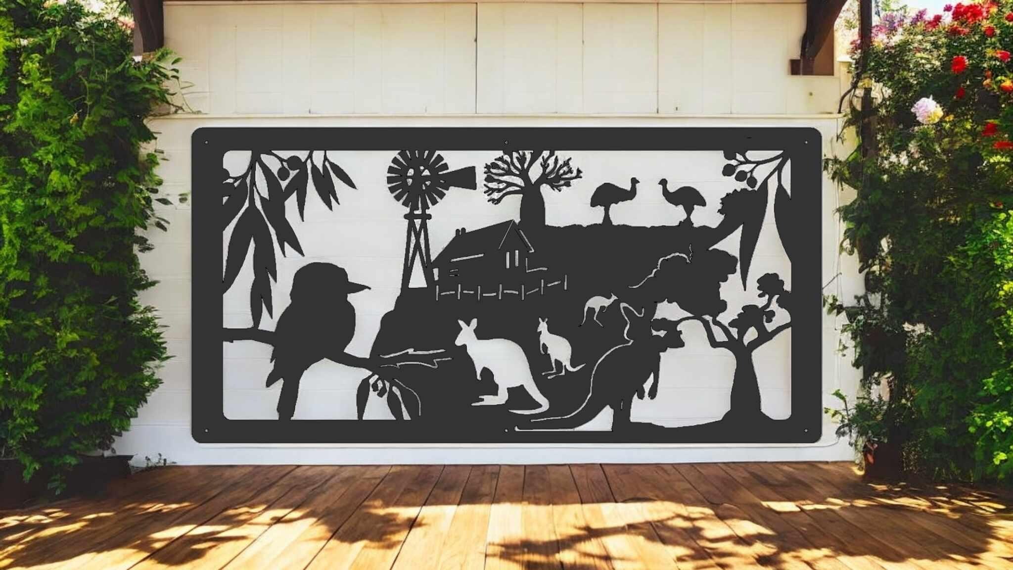 CNC DXF CUTTINGFILE- Australian Landscape / Outback Design Bundle Pack ...