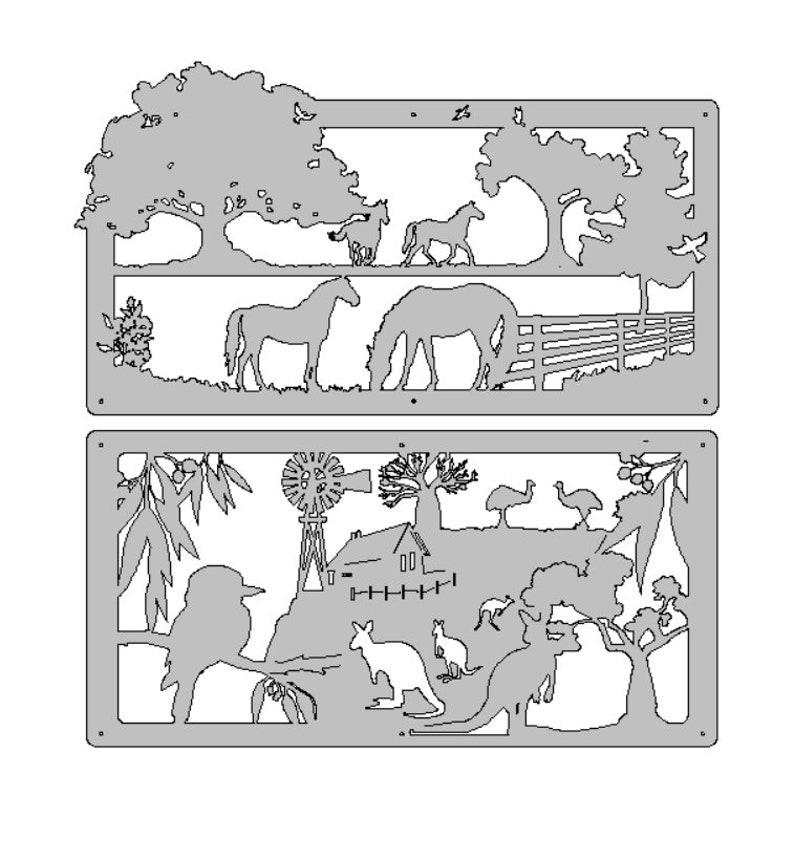 CNC CUTTING File-outback & Farm Designs Bundle Pack - Download Digital ...