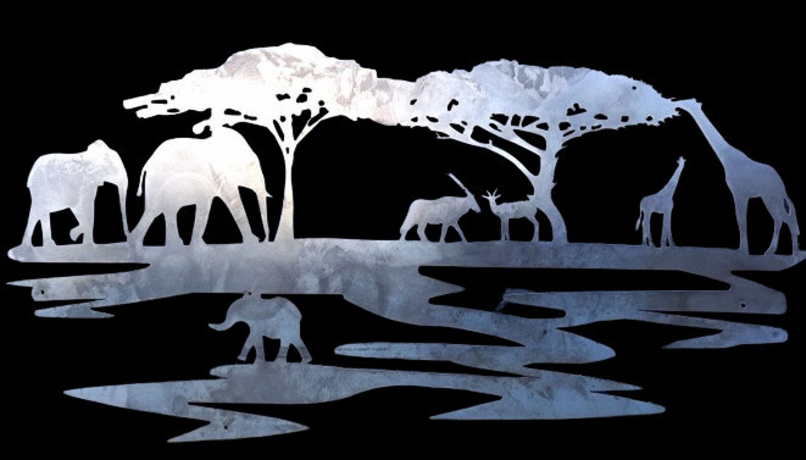 CNC CUTTING FILE- Safari Scenes Bundle Pack - Download Digital Cut ...