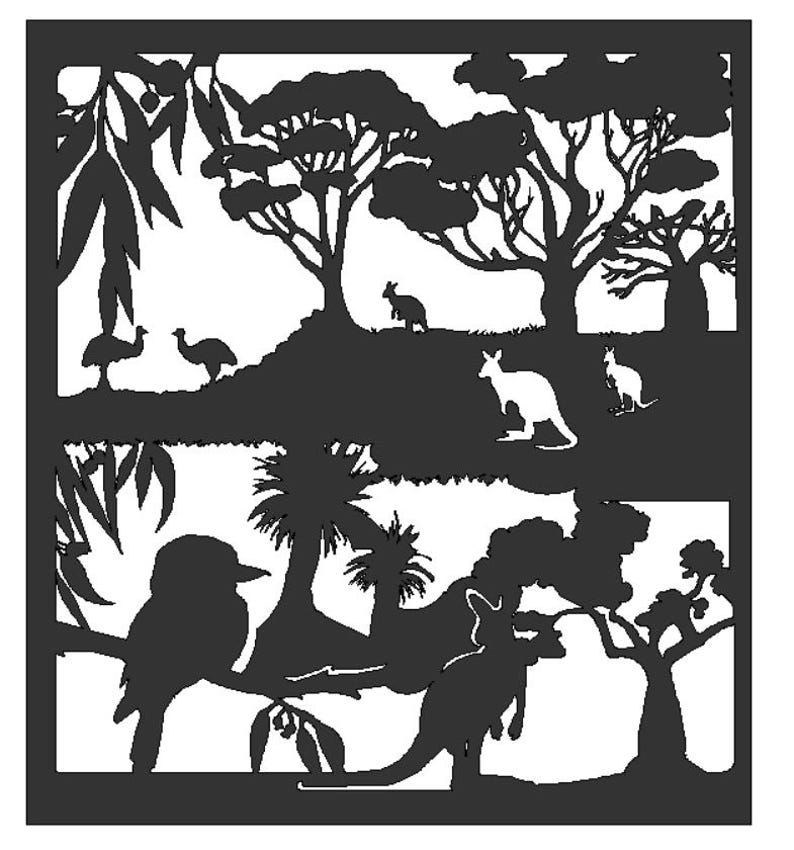 CNC DXF CUTTINGFILE Outback & Farm Australian Designs Bundle Pack ...
