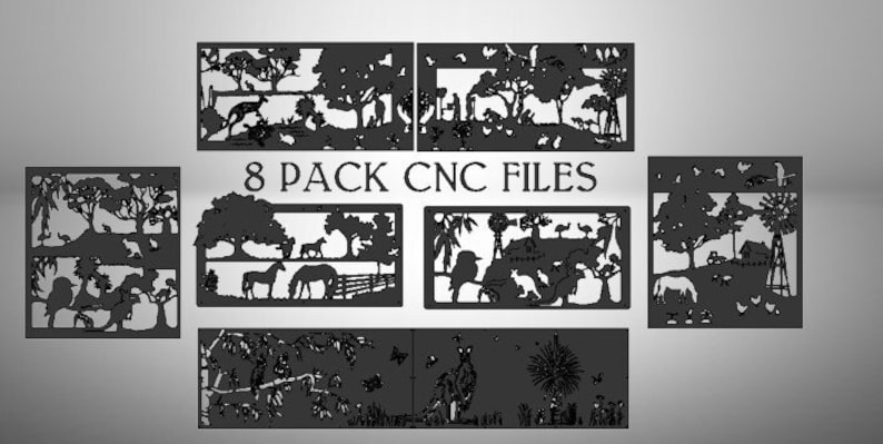 CNC CUTTING File-outback & Farm Designs Bundle Pack - Download Digital ...