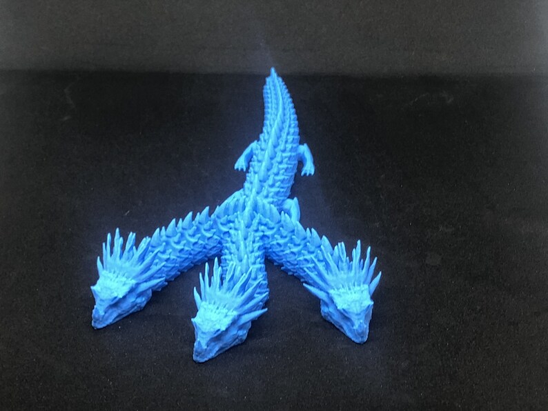 Articulated Hydra Flexible Hydra Monster Toy 3D Printed Hydra Toy ...