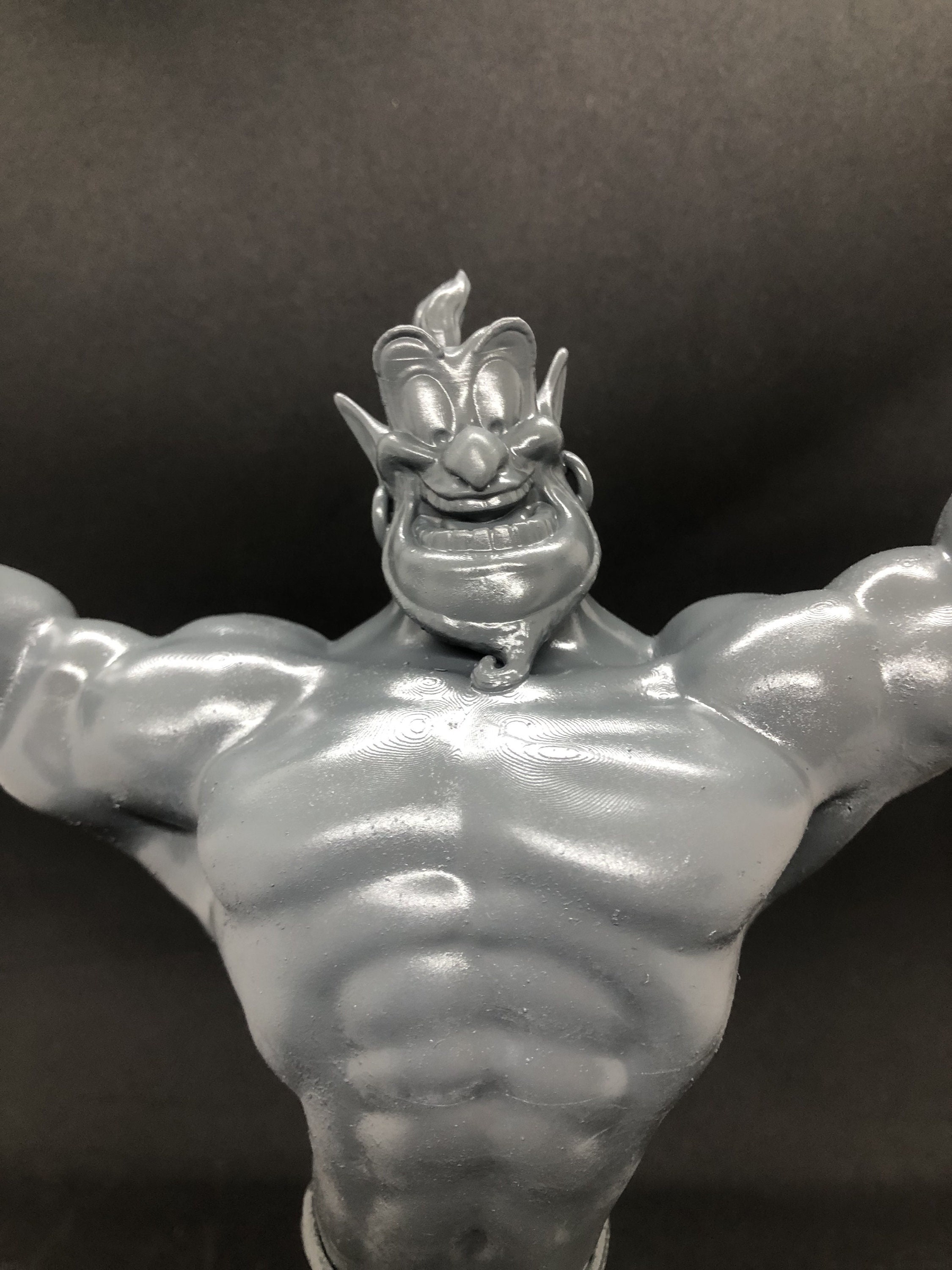 Genie Statue 3D Printed Genie Model Paintable Resin 3D Printed Figure ...