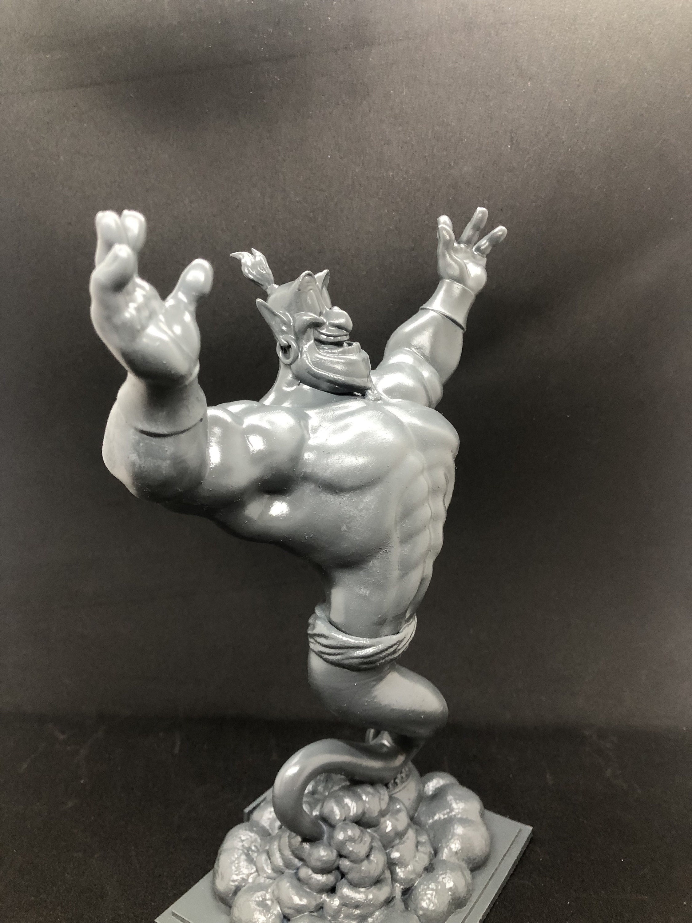 Genie Statue 3D Printed Genie Model Paintable Resin 3D Printed Figure ...