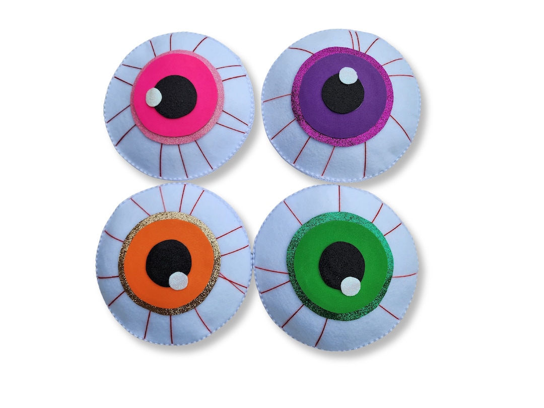 Spooky Halloween Eyeball Wreath Attachments, Spooky Eye Decoration ...