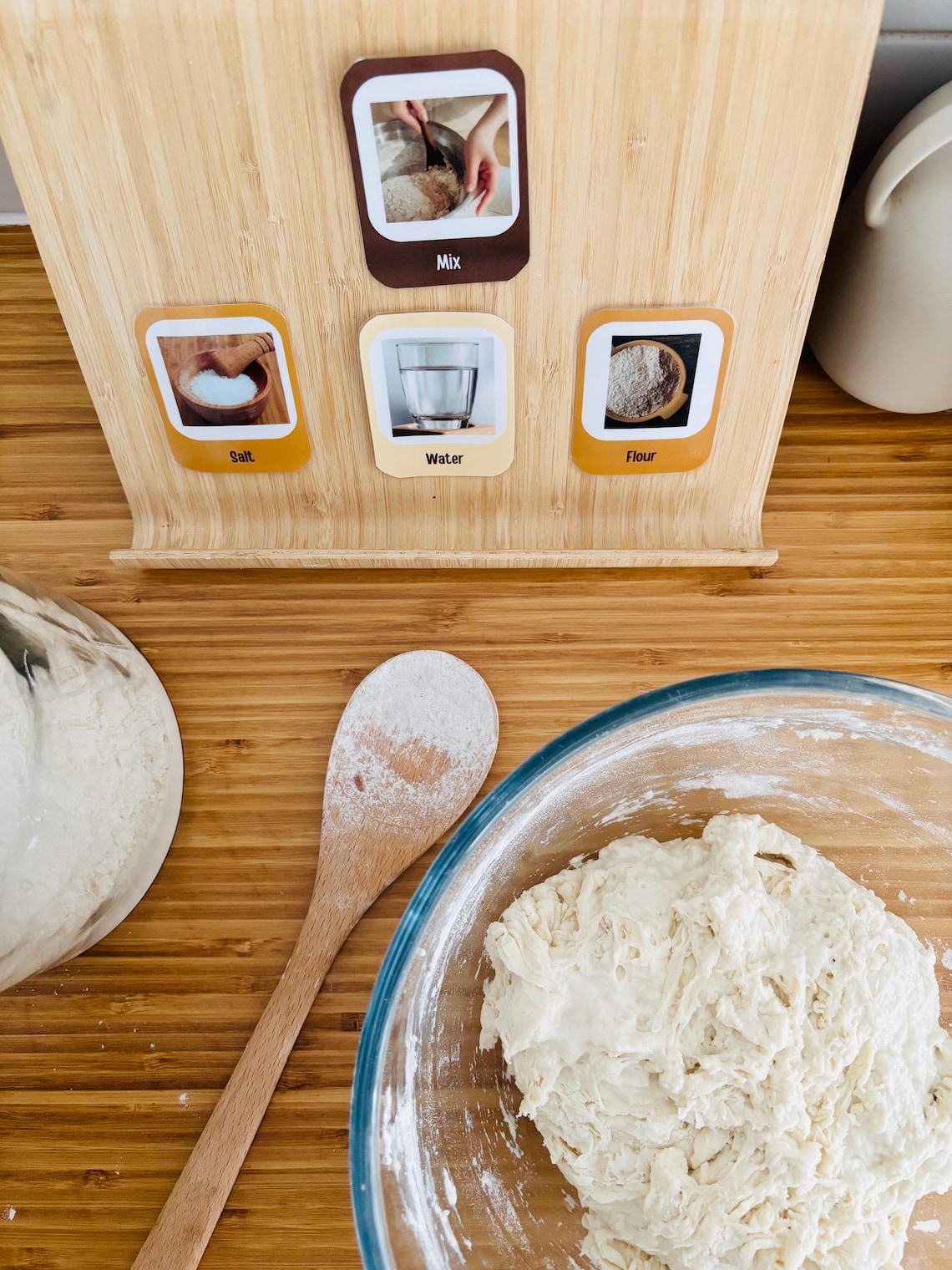 Visual Recipe Cards for Toddlers: Montessori Cooking Ingredient ...
