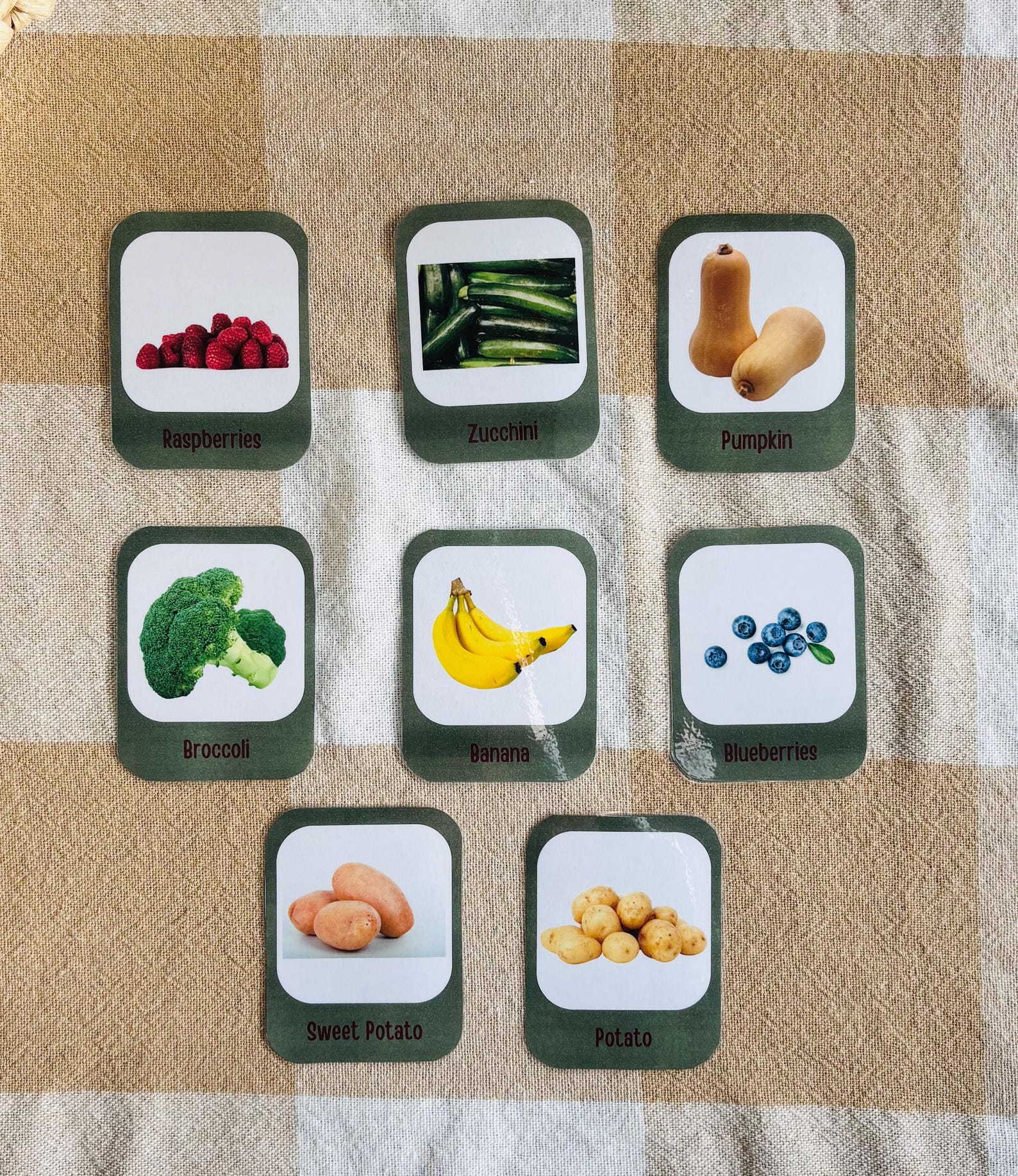 Visual Recipe Cards for Toddlers: Montessori Cooking Ingredient ...