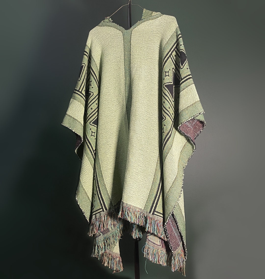 Bruno's Poncho Handmade Costume Replica Encanto Medium Size - Etsy