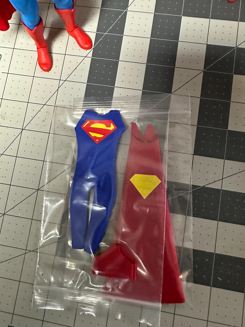 1/12 Scale Superman Suits Suit , Cape , Trunks - Etsy