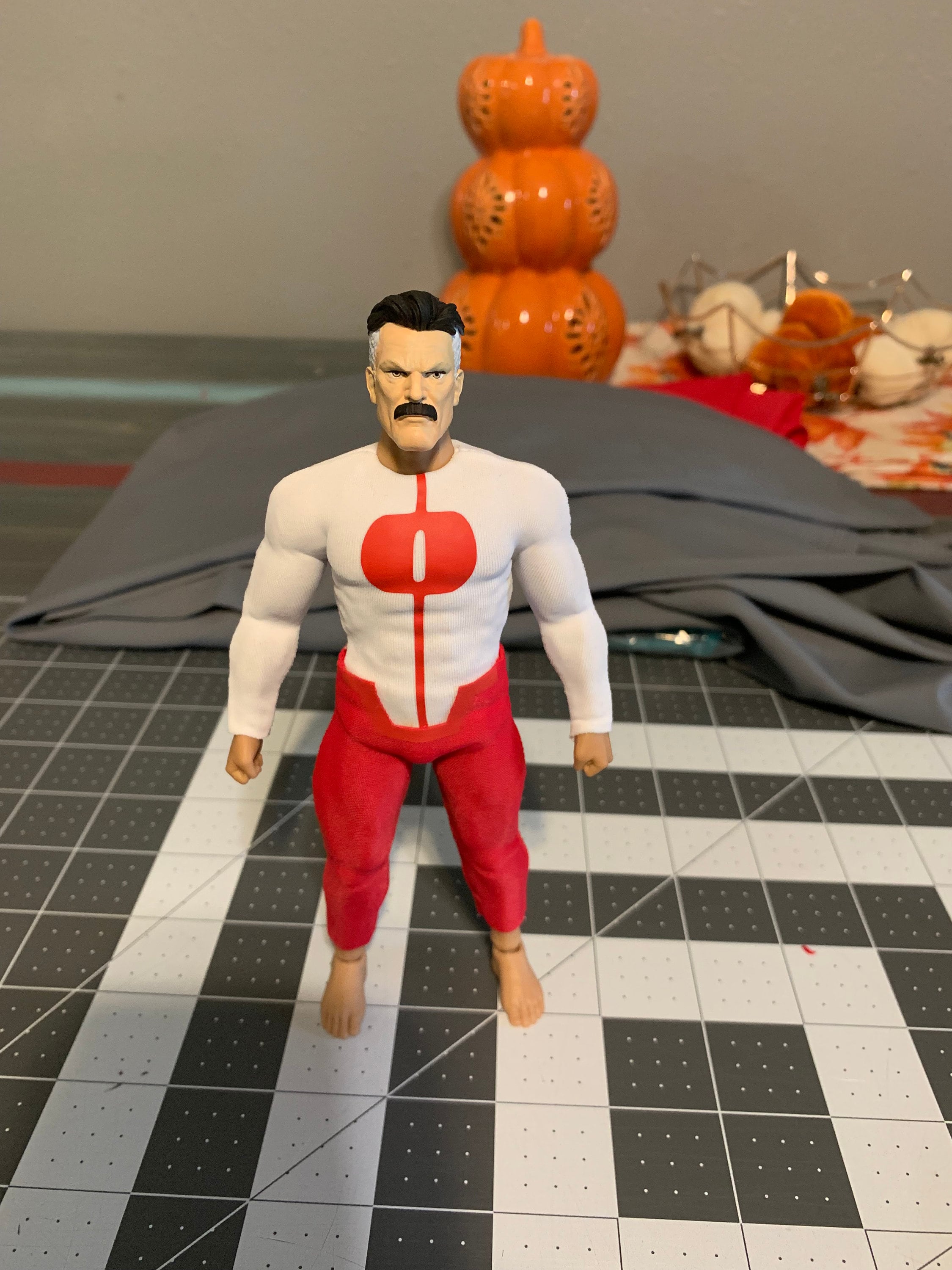 1/12 Omniman Suit and Cape and Unpainted Head Only - Etsy