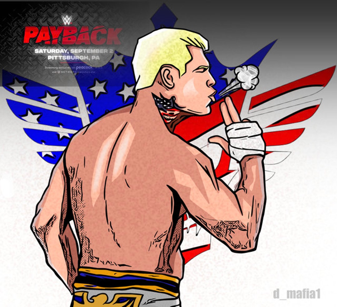 Cody Rhodes Art Print - Etsy