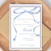 Bow Welcome Sign, Bridal Shower Welcome Sign, Pink Bow, Editable ...