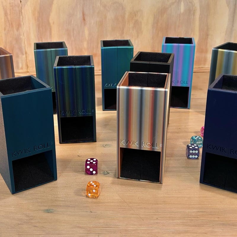 Dice Tower Wooden Felt - Etsy