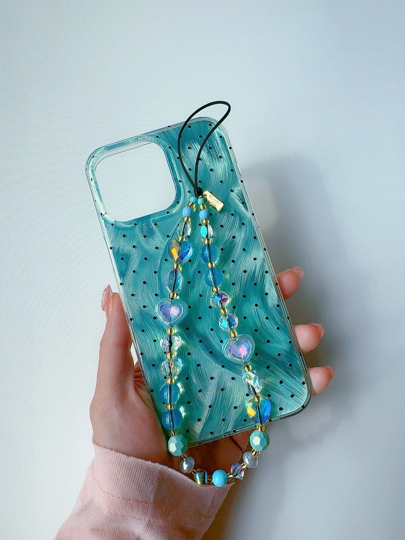 Gemstone Crystal Phone Charm Strap ,princess Heart Zirconia Phone Strap ...