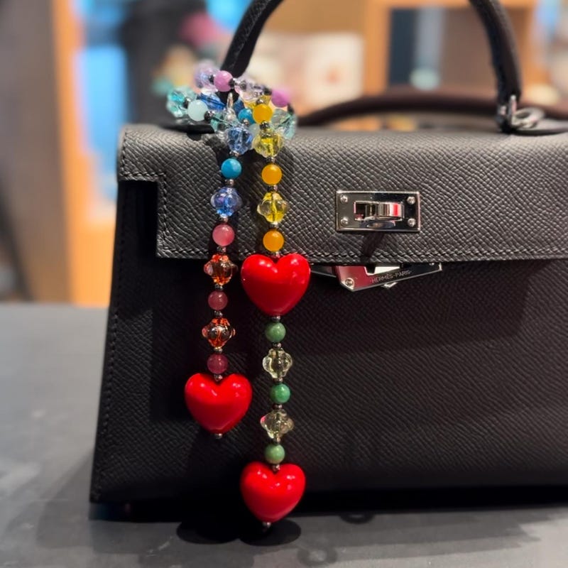 Unique Bag Charms Vintage - Etsy