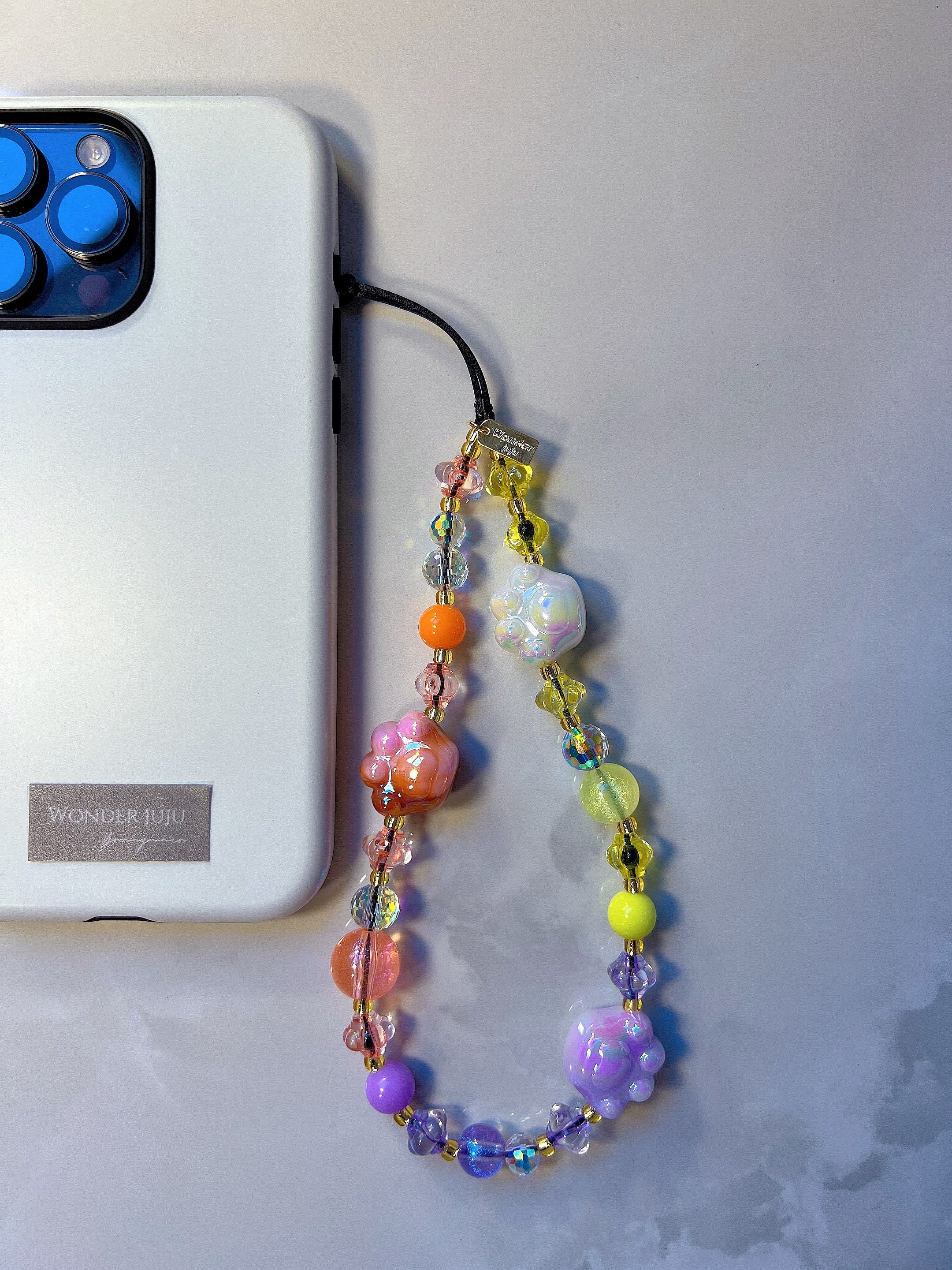 Super Cute Kitty Paw Phone Lanyard, Cat-themed Phone Charm Strap,y2k ...