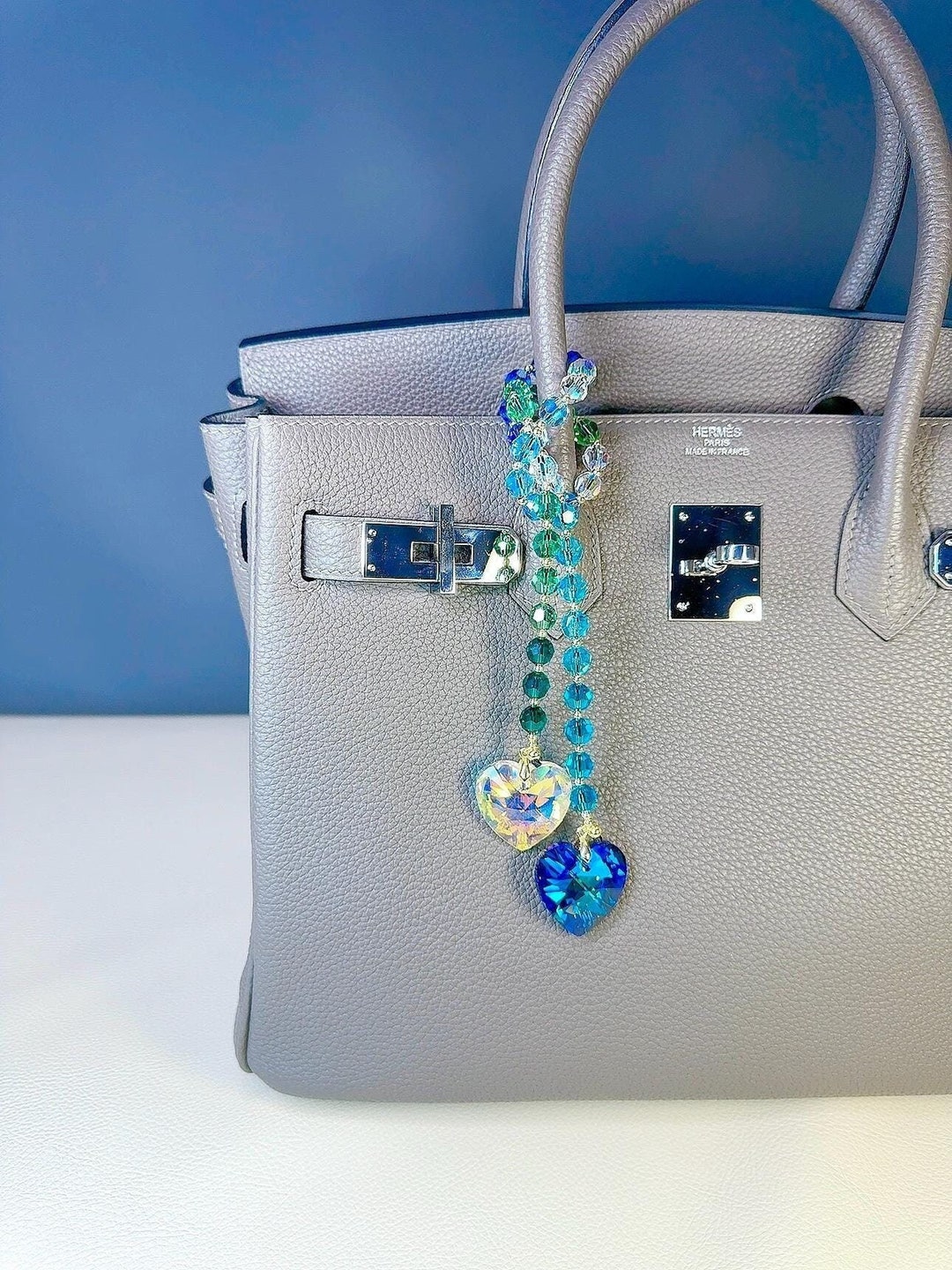Swarovski Crystal Bag Accessories, Sparkling Crystal Bag Charm ...