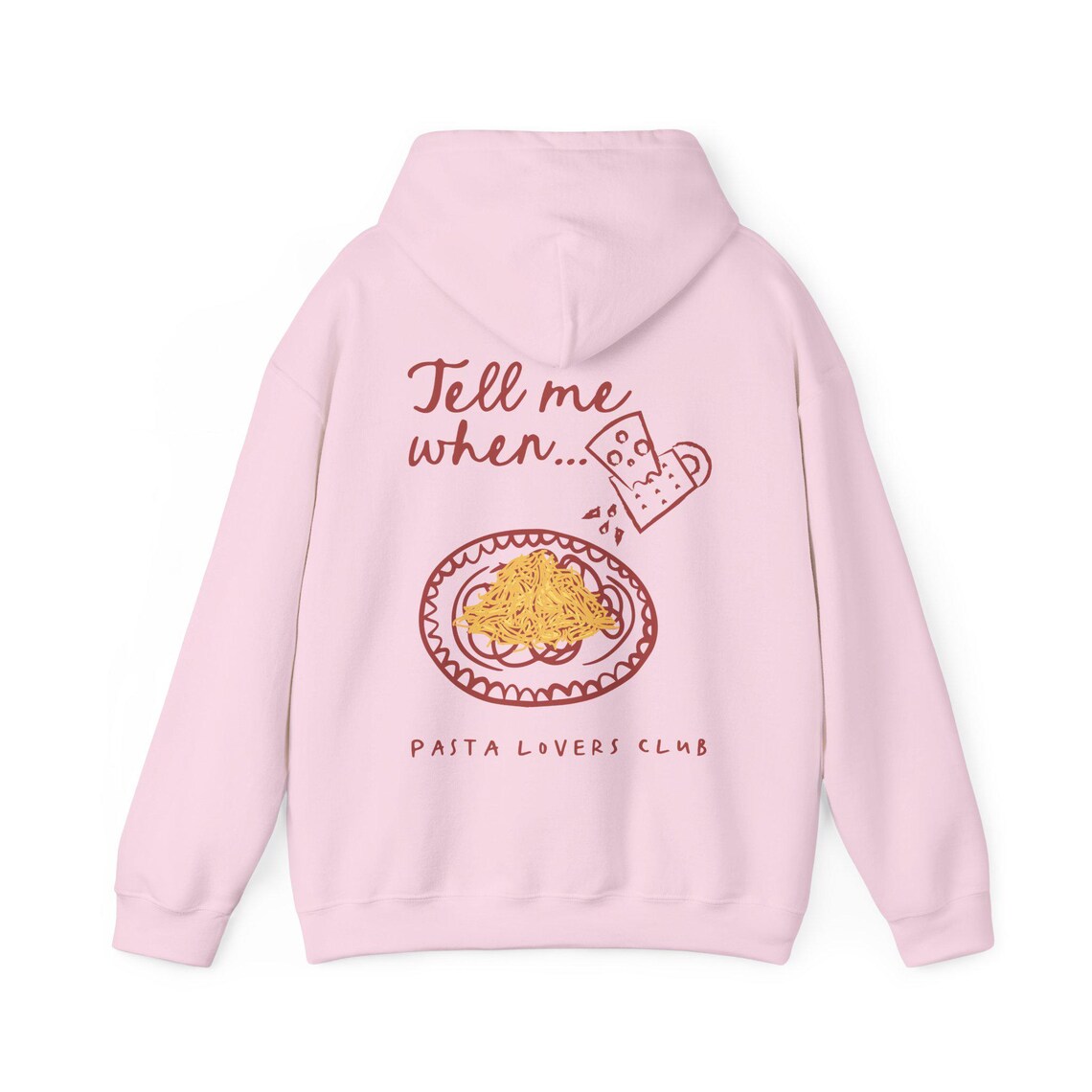 Pasta Hoodie Tomato Girl Summer Italy Sweatshirt Pasta Gifts Girl ...