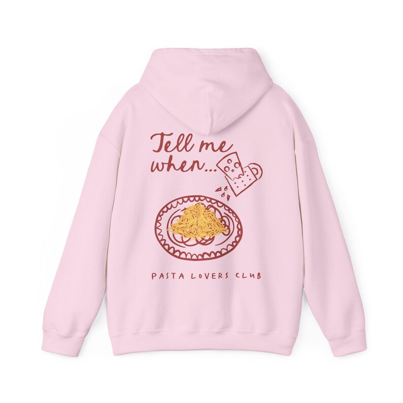 Pasta Hoodie Tomato Girl Summer Italy Sweatshirt Pasta Gifts Girl ...