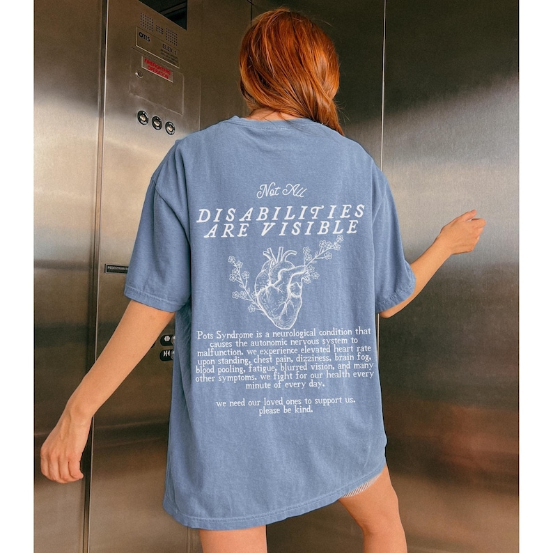 Pots Syndrome Shirt Pots Syndrome Awareness Pots Syndrome Dysautonomia ...