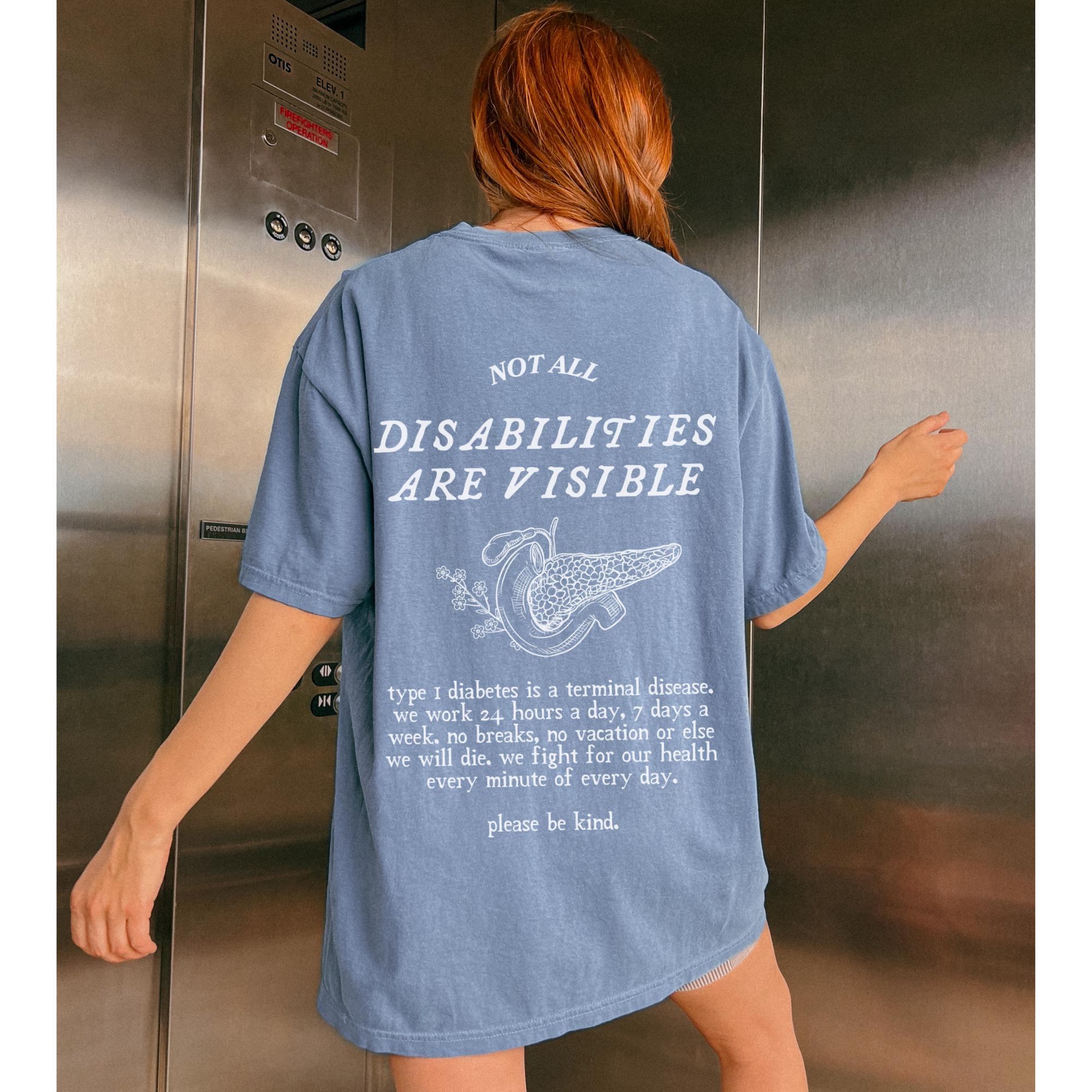 Type 1 Diabetes Shirt Diabetes Warrior Shirt Autoimmune Type One ...