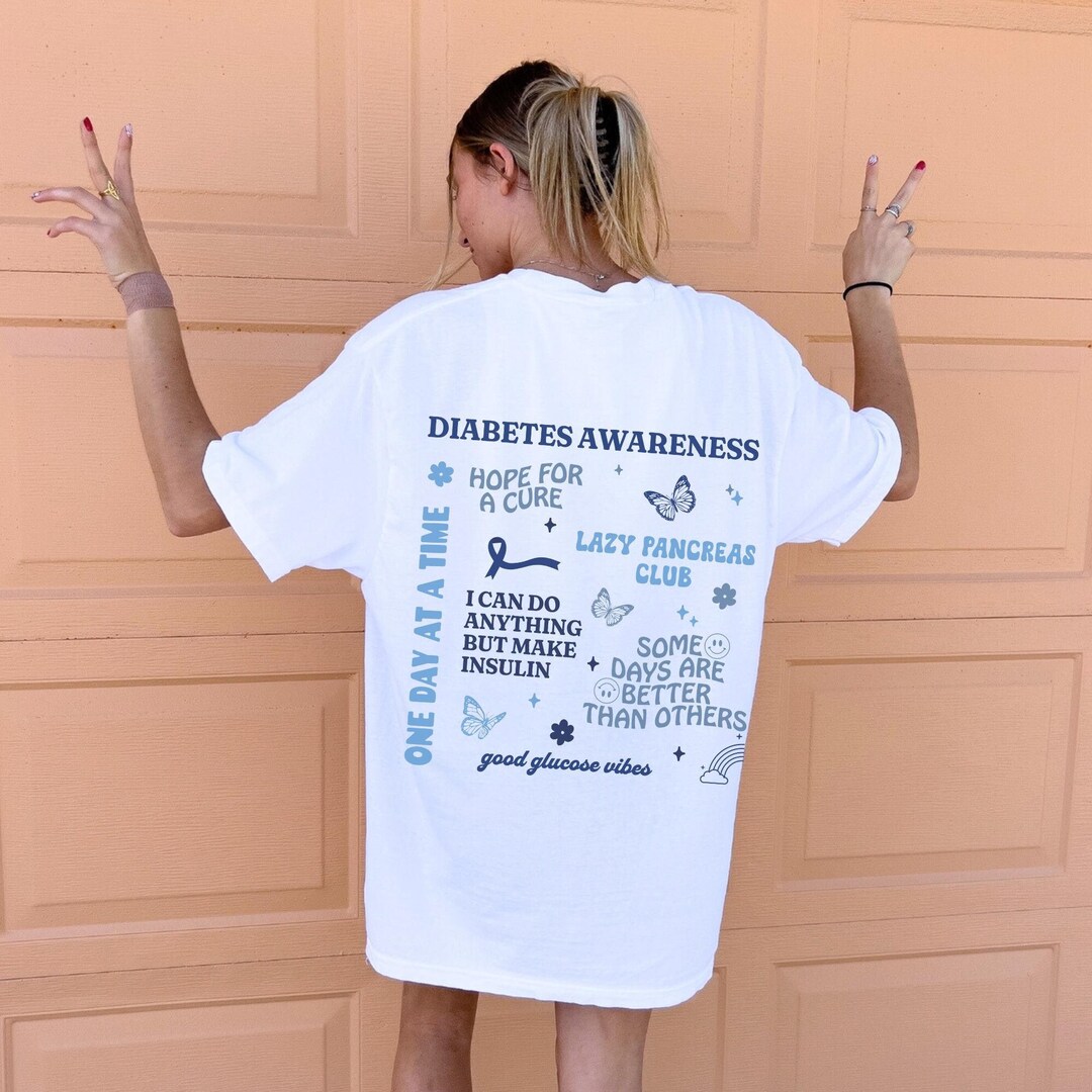 Diabetes Shirt Diabetes Warrior Shirt Autoimmune Type One Diabetes ...