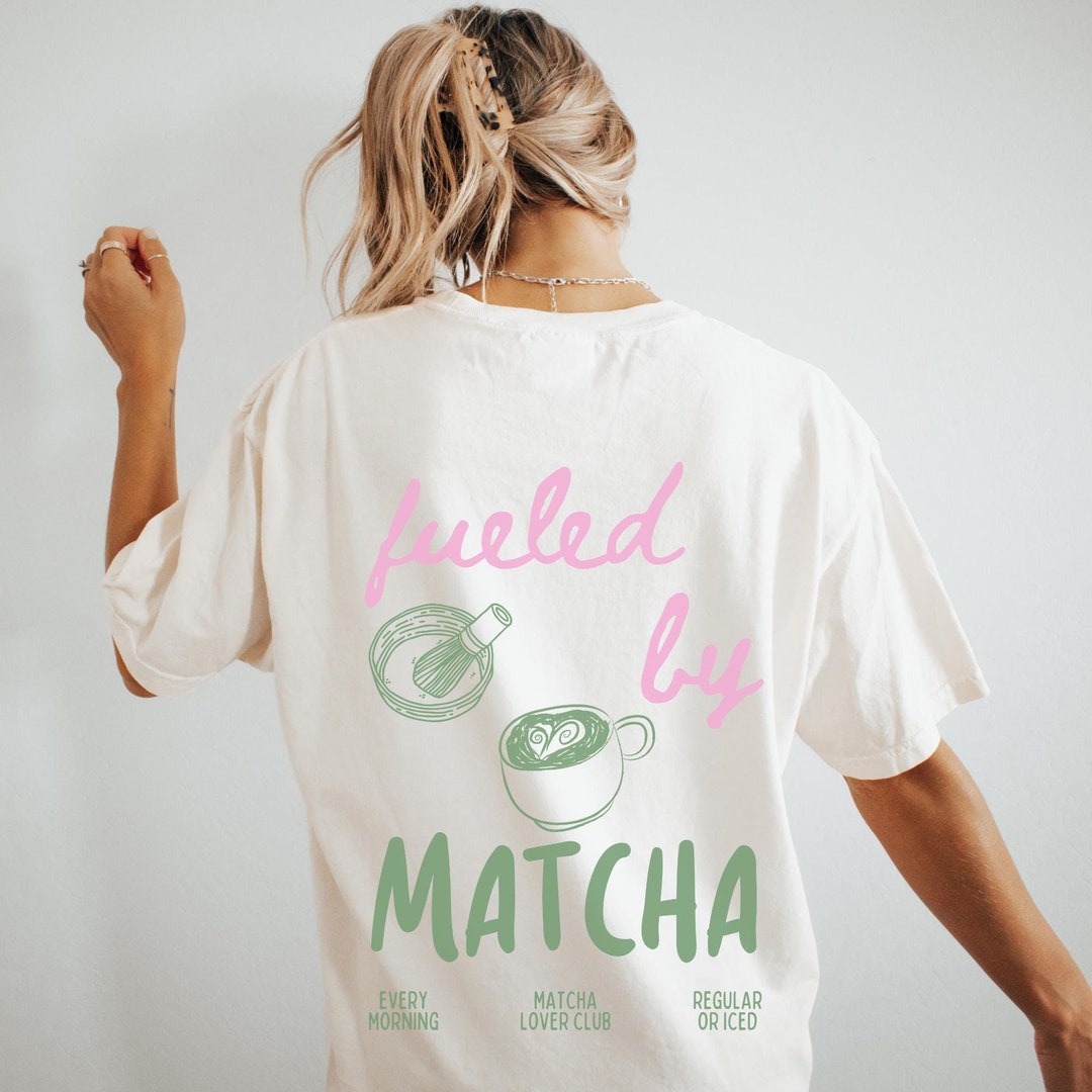 Matcha Shirt Tomato Girl Summer Matcha Lover Sweater Vegan Sweatshirt ...