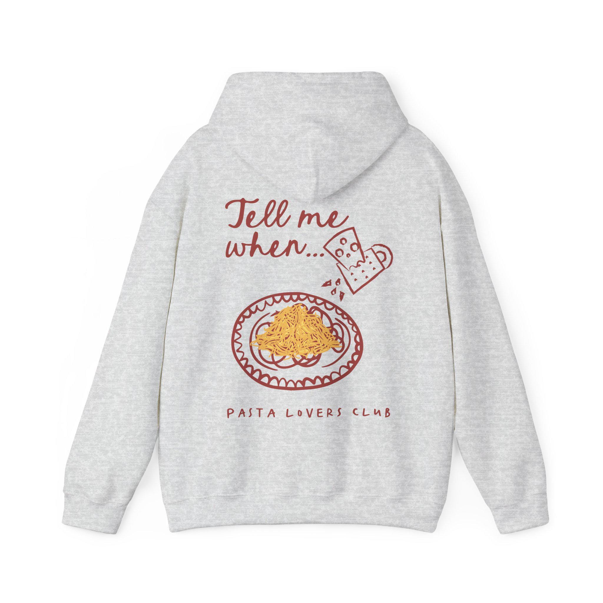 Pasta Hoodie Tomato Girl Summer Italy Sweatshirt Pasta Gifts Girl ...