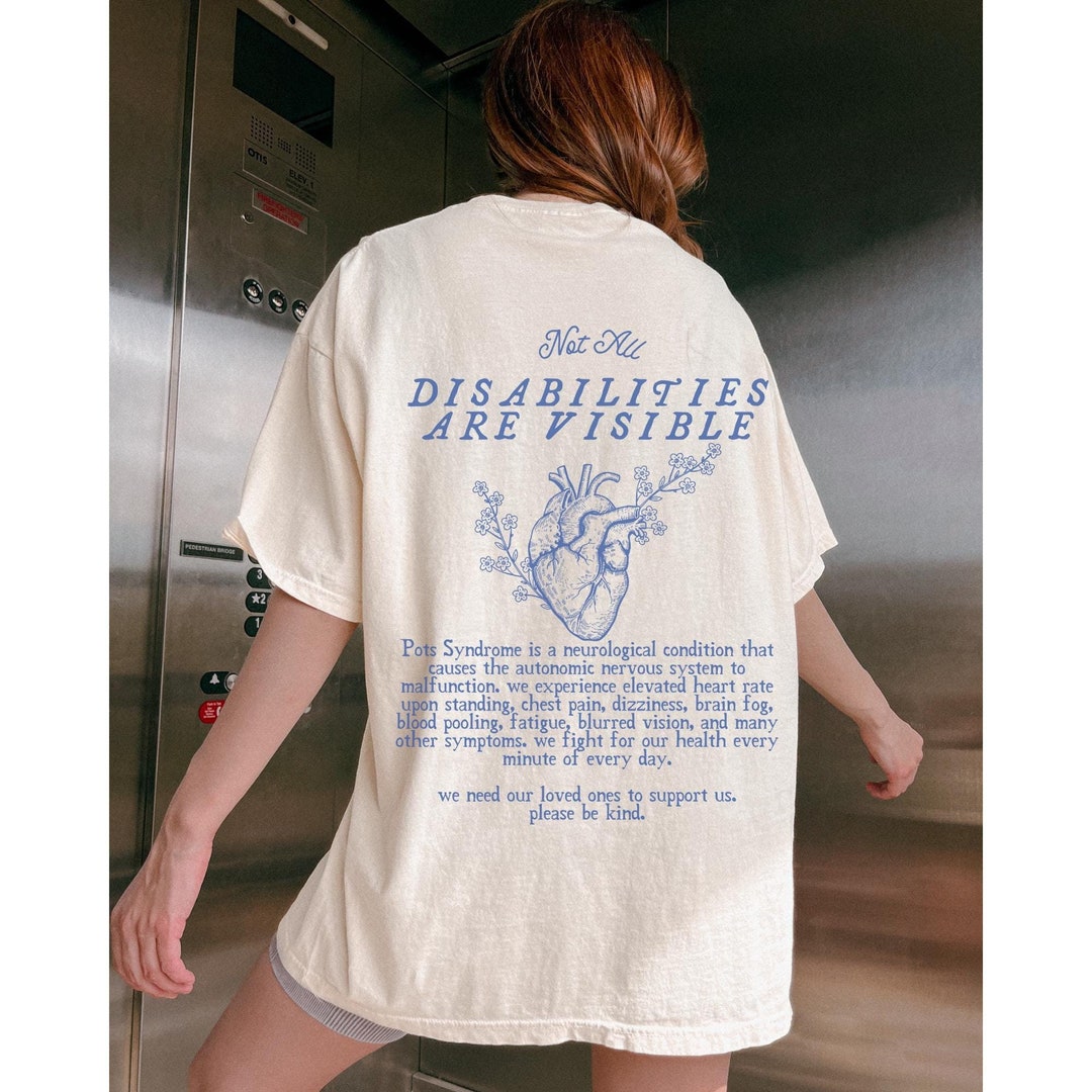 Pots Syndrome Shirt Pots Syndrome Awareness Dysautonomia Spoonie Flare ...